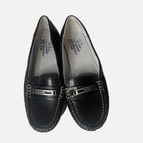 Life Stride | Shoes | Life Stride Velocity Flex Black Faux Leather ...